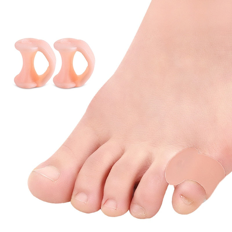 Big Toe Straightener Thumb Valgus Protector Silicone Gel Foot Fingers ...